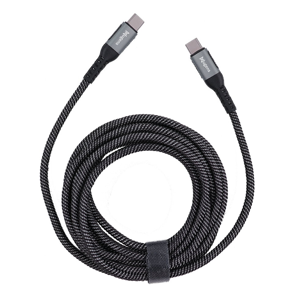Nugens USB Type-C to Type-C High Speed Transmission Charging Cable (3 ...
